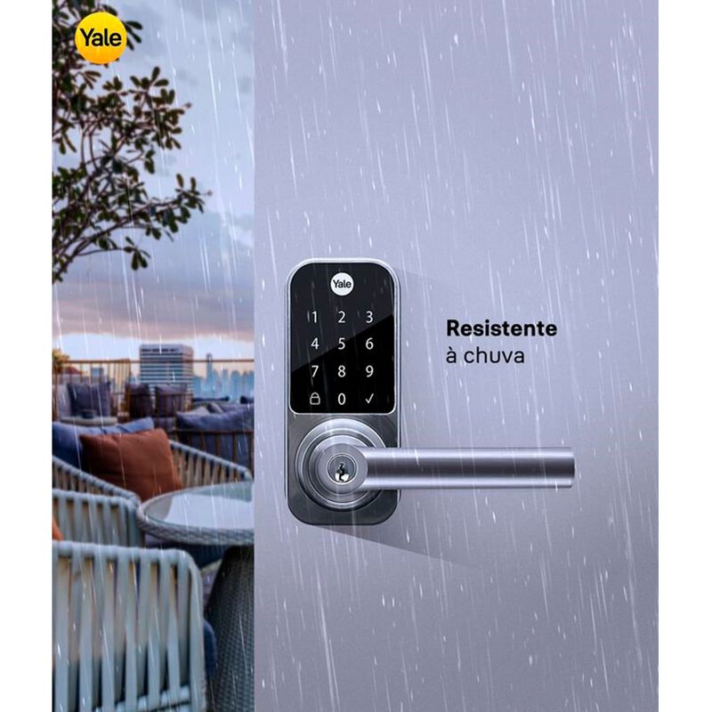 Fechadura Digital de Embutir YDL 120 Yale com Instalação - Metalferco Fechadura Digital de Embutir YDL 120 Yale com Instalação - Metalferco